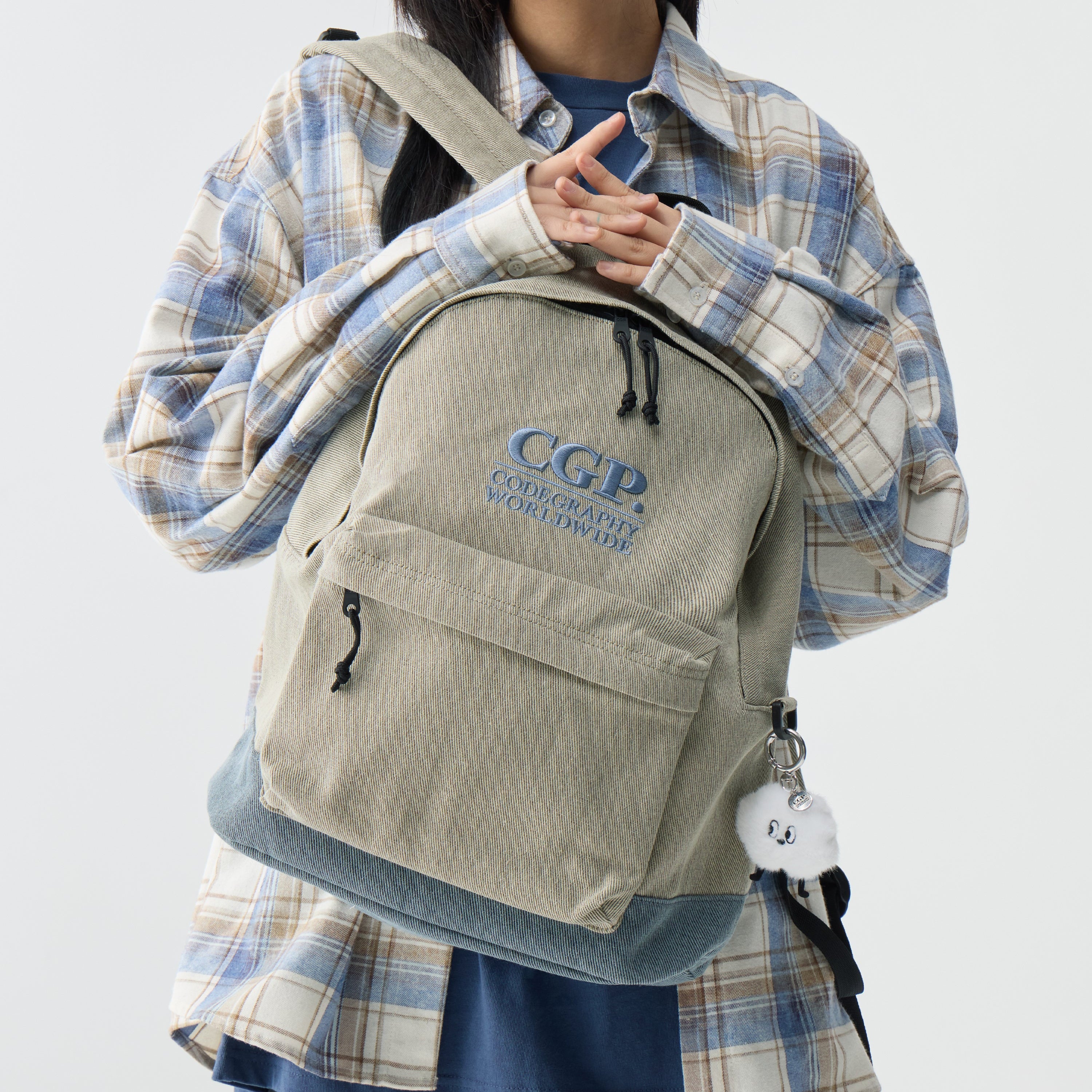 Square Logo Solid Backpack CBFAUBP002 – codegraphy