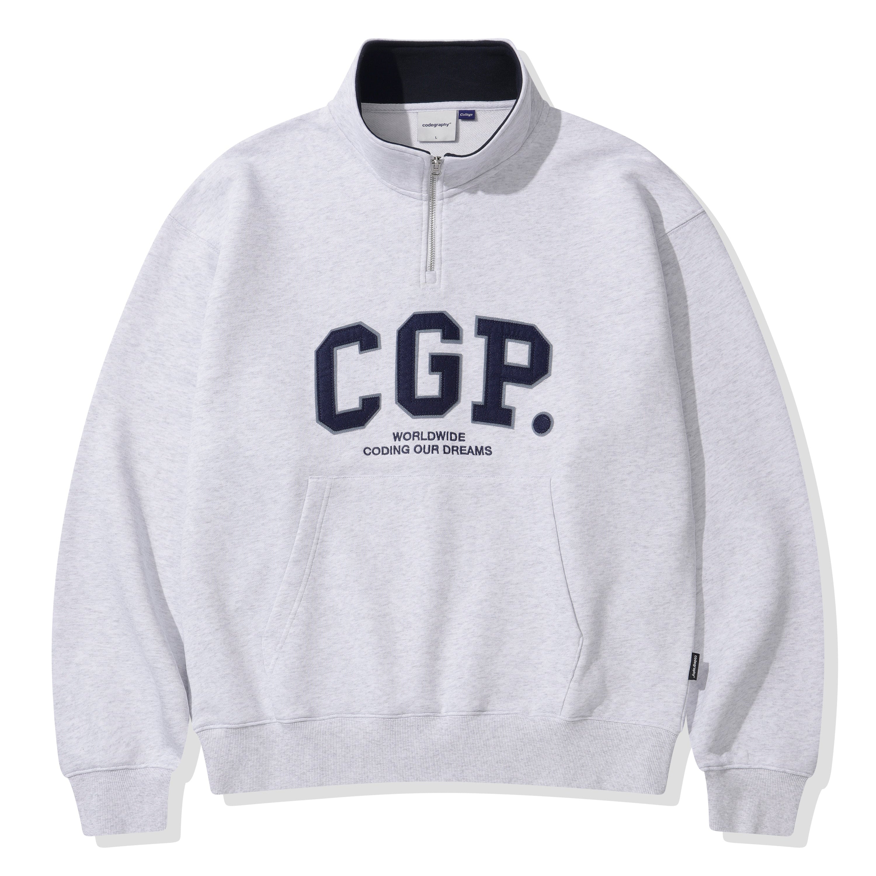 CGP Arch Logo Half Zip-up CBEWUTL330 – codegraphy