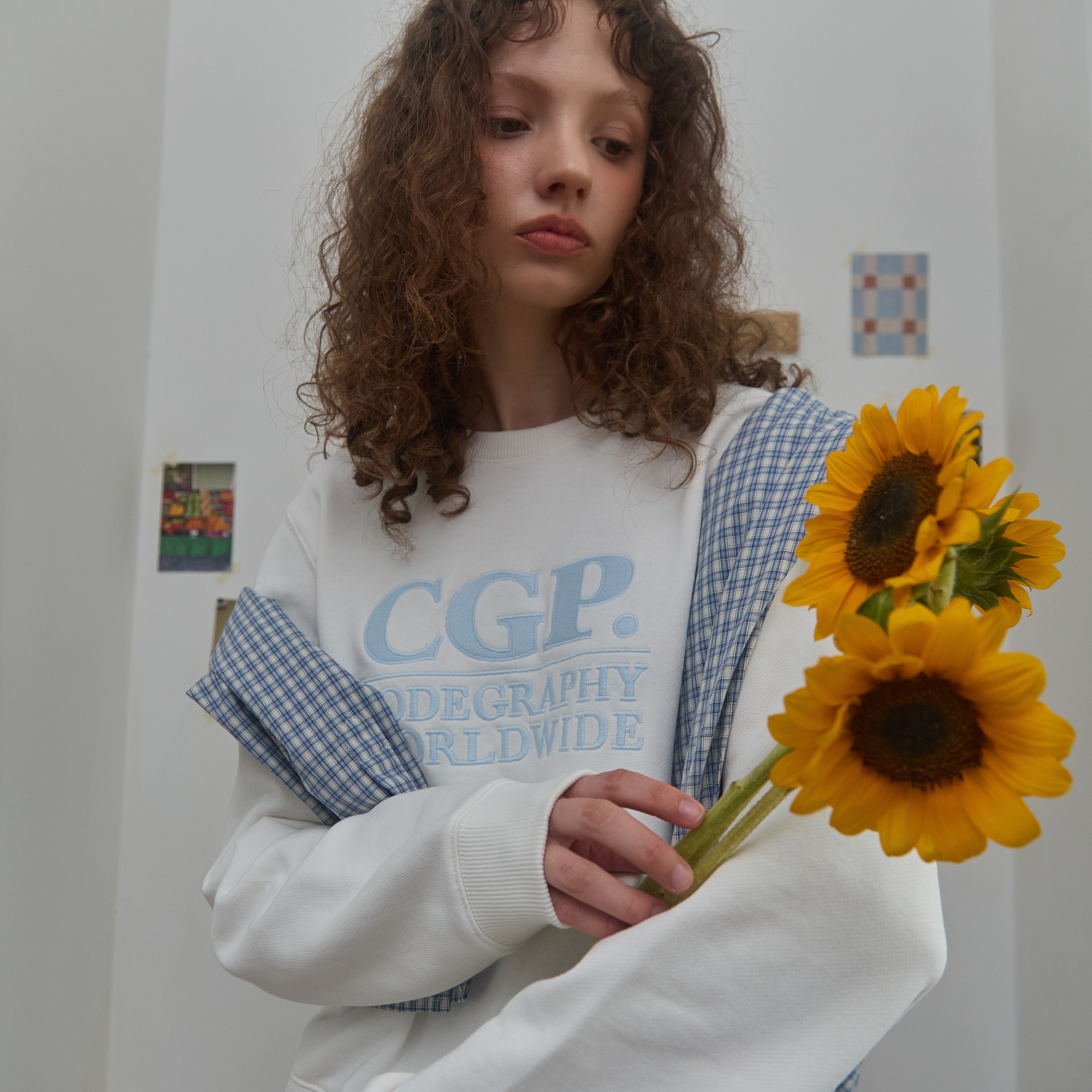 (Women's) Square Logo Sweatshirt CBEBWTL020 – codegraphy